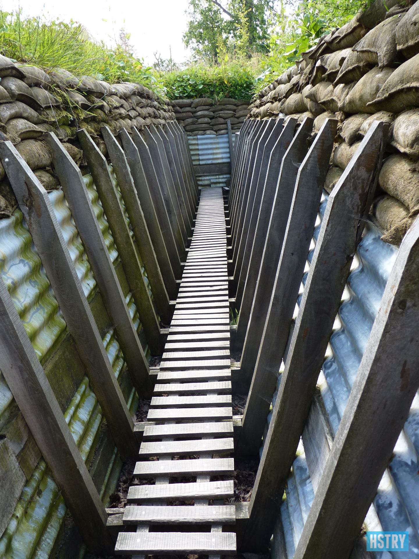 Reconstructed Trench