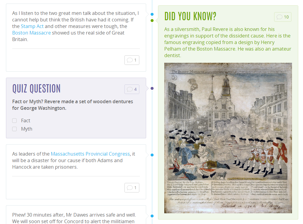 Paul Revere Midnight Ride Timeline PPT The Midnight Ride Of Paul